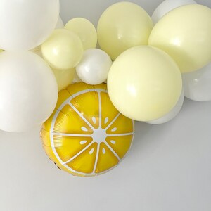 Lemon Balloon Garland, Sweet Lemon Baby Shower Decorations, Main ...