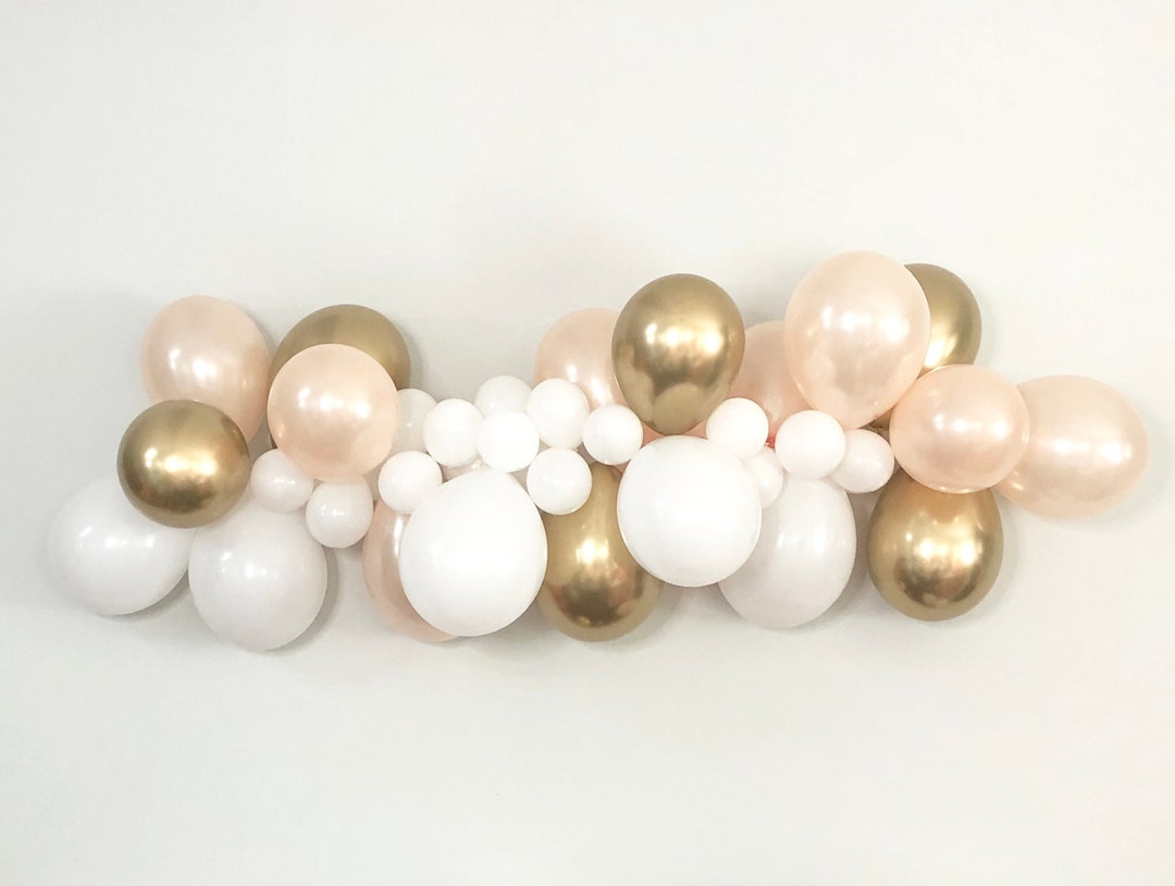 Gold Balloon Garland Kit, Champagne Bottle Balloon, Cheers Mylar ...