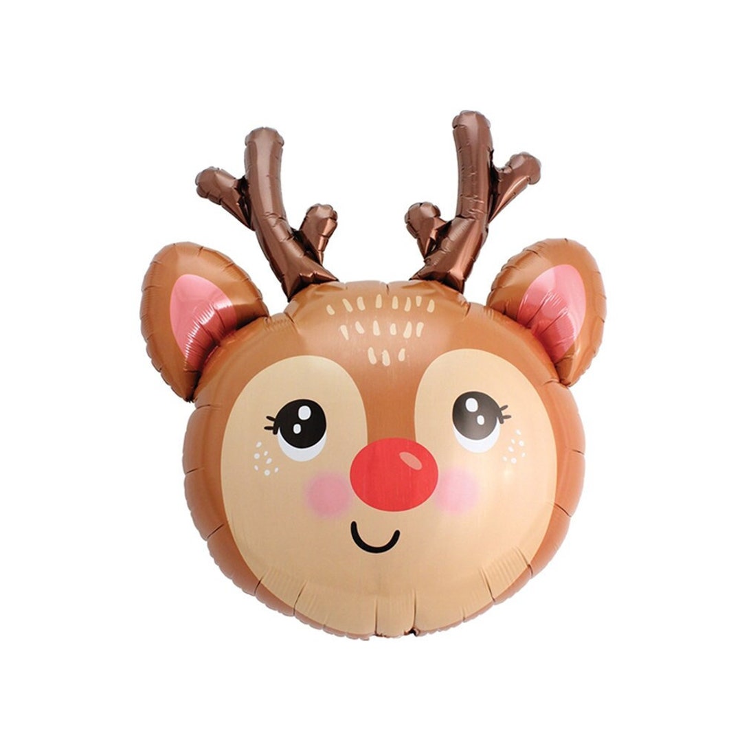 Christmas Balloons, Rudolph Red Nose Reindeer Balloon, Oh What Fun ...
