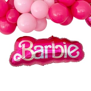 Barbie Balloon Garland, C'mon Let's Go Party Arch, Malibu Barbie ...