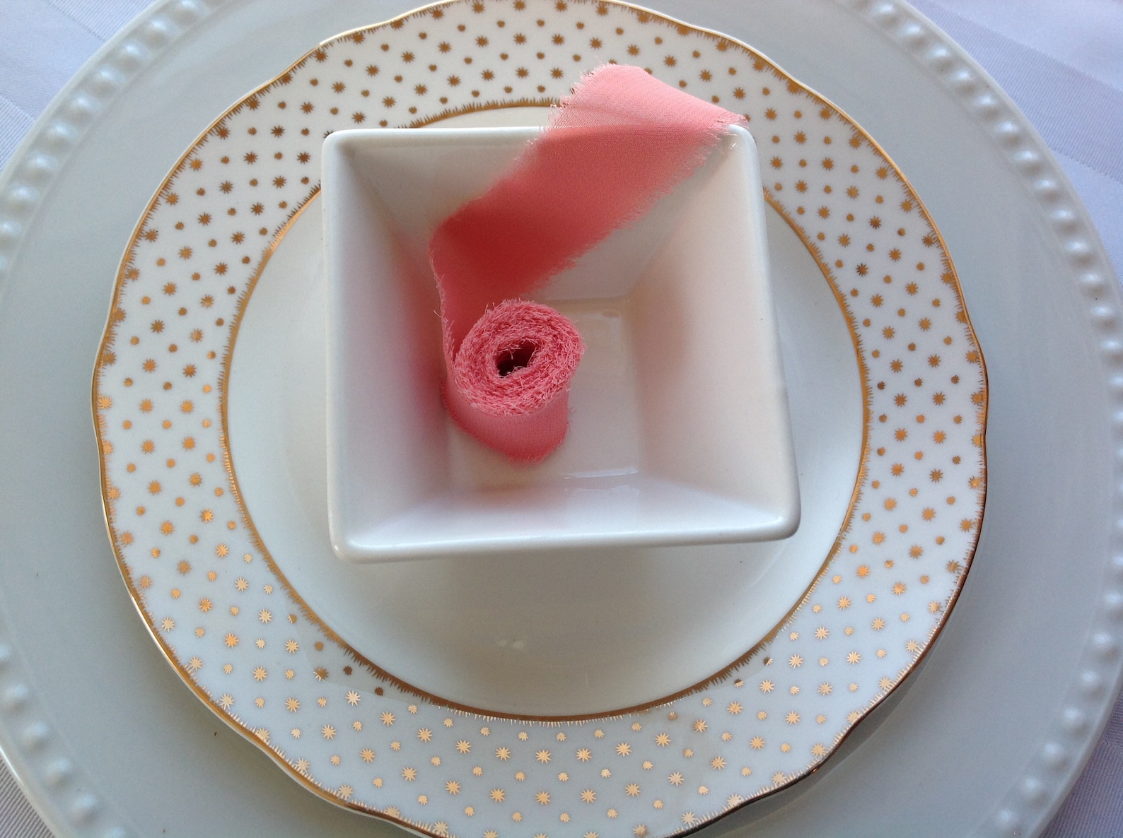 Hand Torn Ribbon Belly Band Invitation Belly Band Raw Edge | Etsy