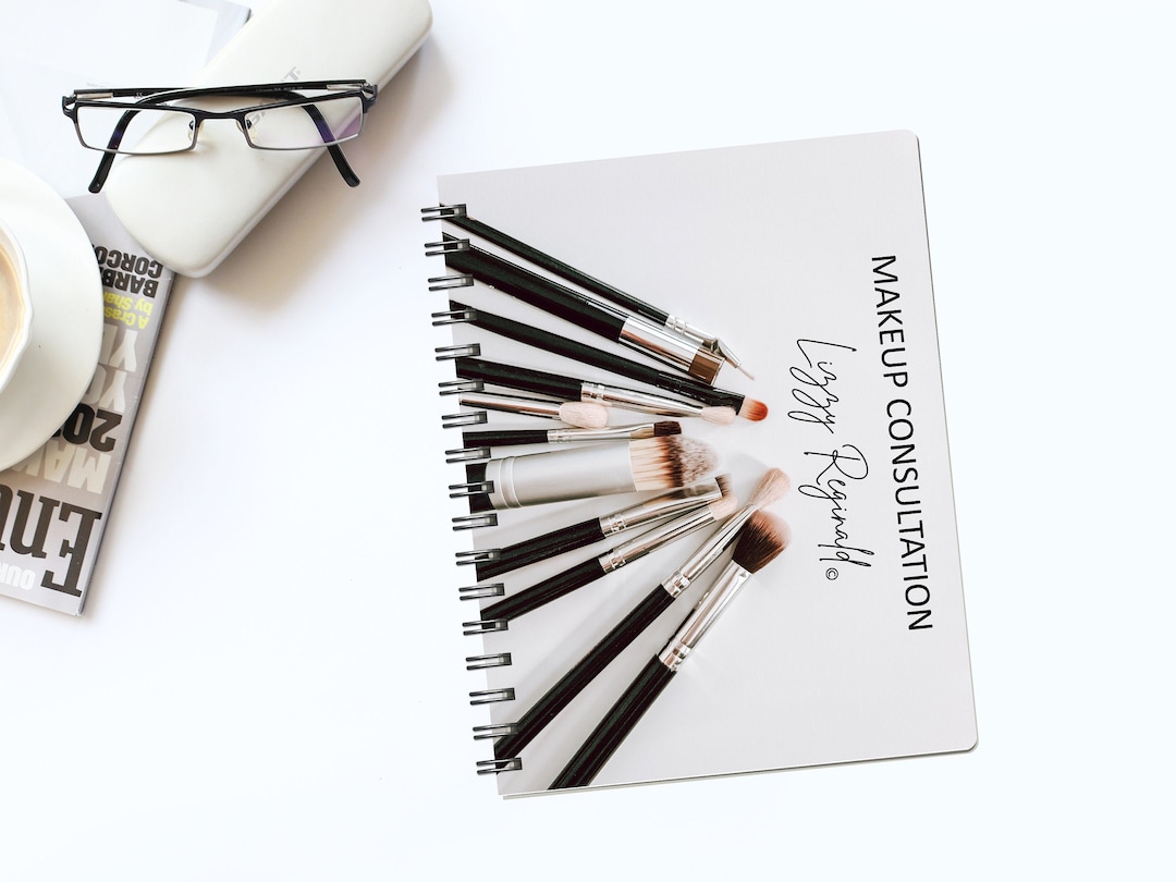 Makeup Artist Consultation Notebook, Wedding Makeup Planner Notebook ...