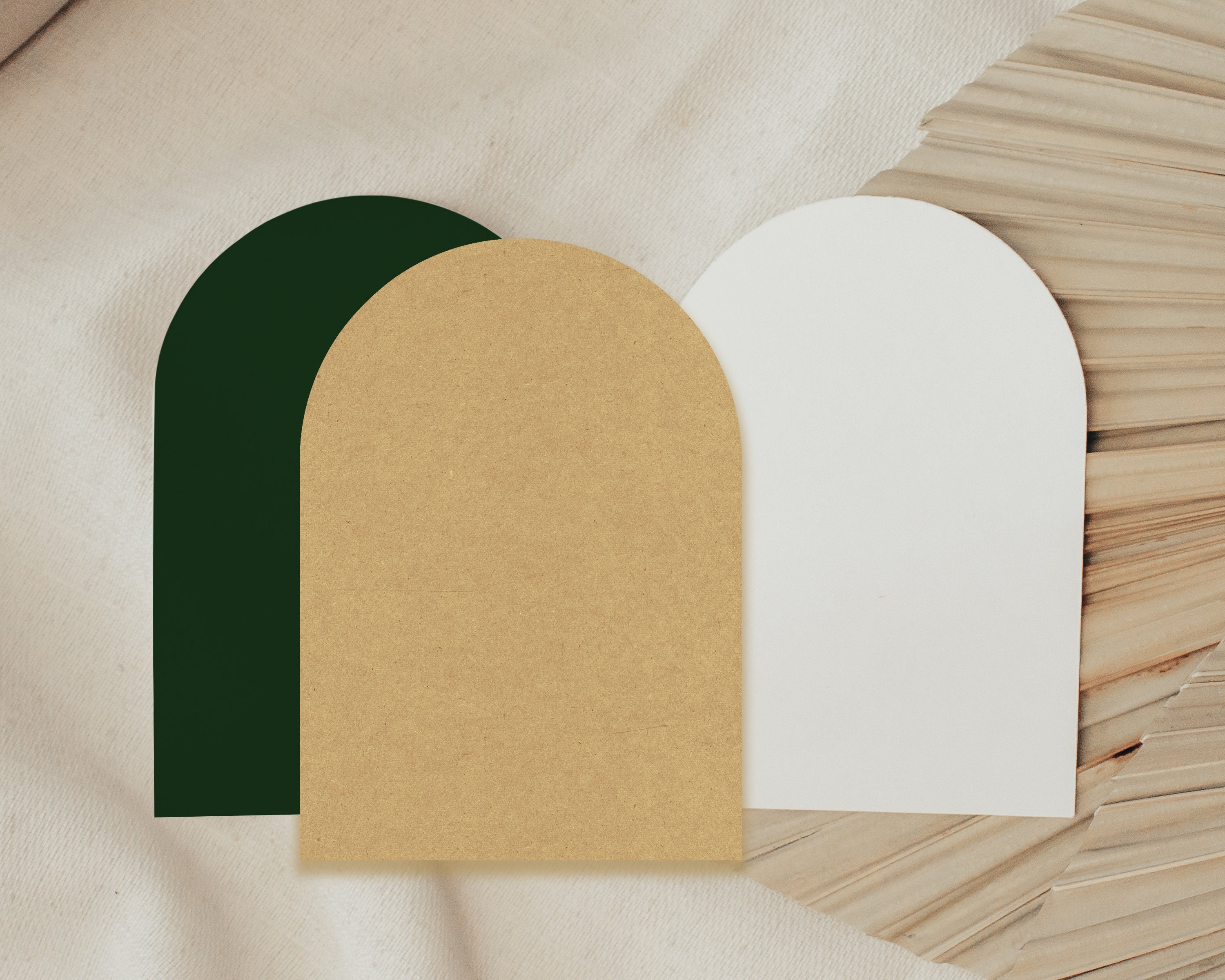 Arched Cardstock, Blank Arch Cardstock for Invitation or Table Numbers ...