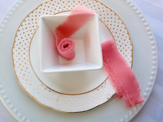 Hand Torn Ribbon Belly Band Invitation Belly Band Raw Edge | Etsy