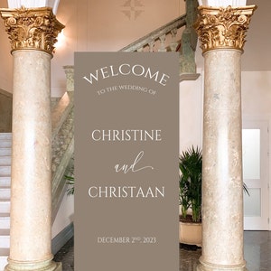 Custom Extra Large Welcome Sign, 6 Feet Tall Welcome Sign, Minimalist ...