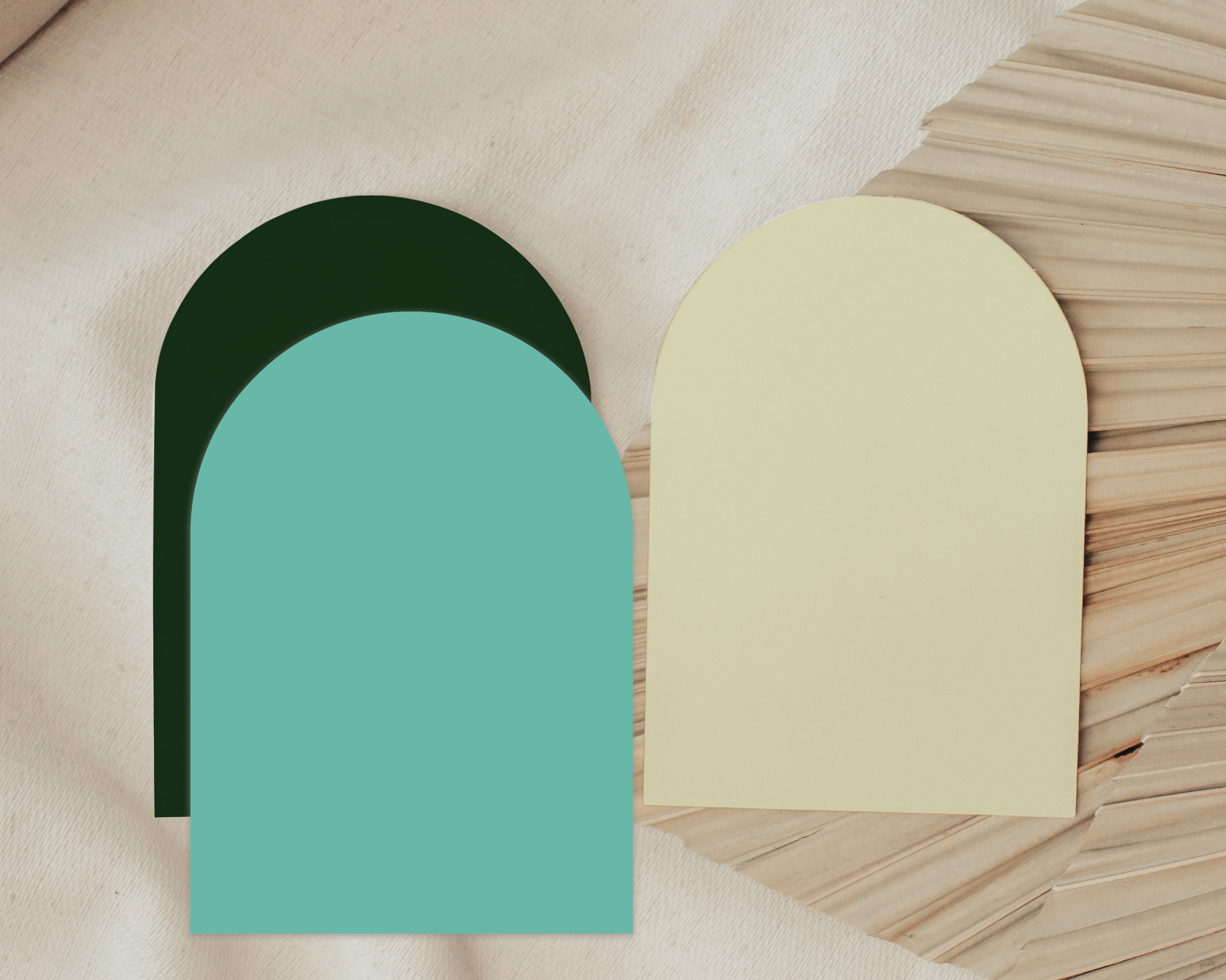 Arched Cardstock, Blank Arch Cardstock for Invitation or Table Numbers ...