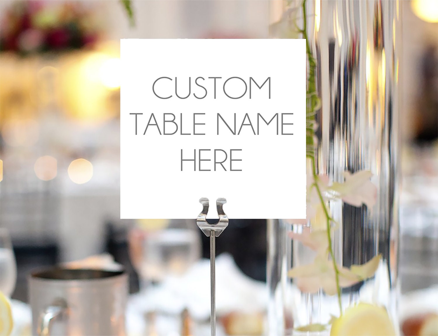 Table Numbers Wedding Table Name Wedding Reception Table | Etsy Canada