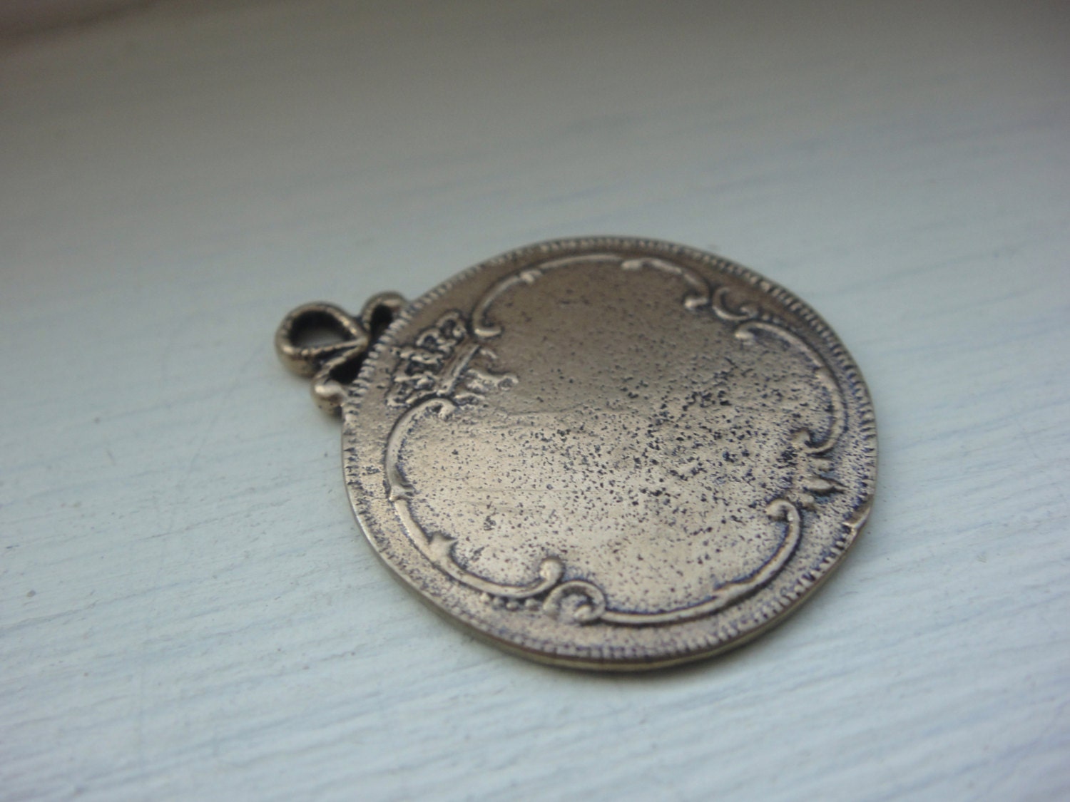 Solid Bronze Round Disc Antique Disc Blank Disc - Etsy