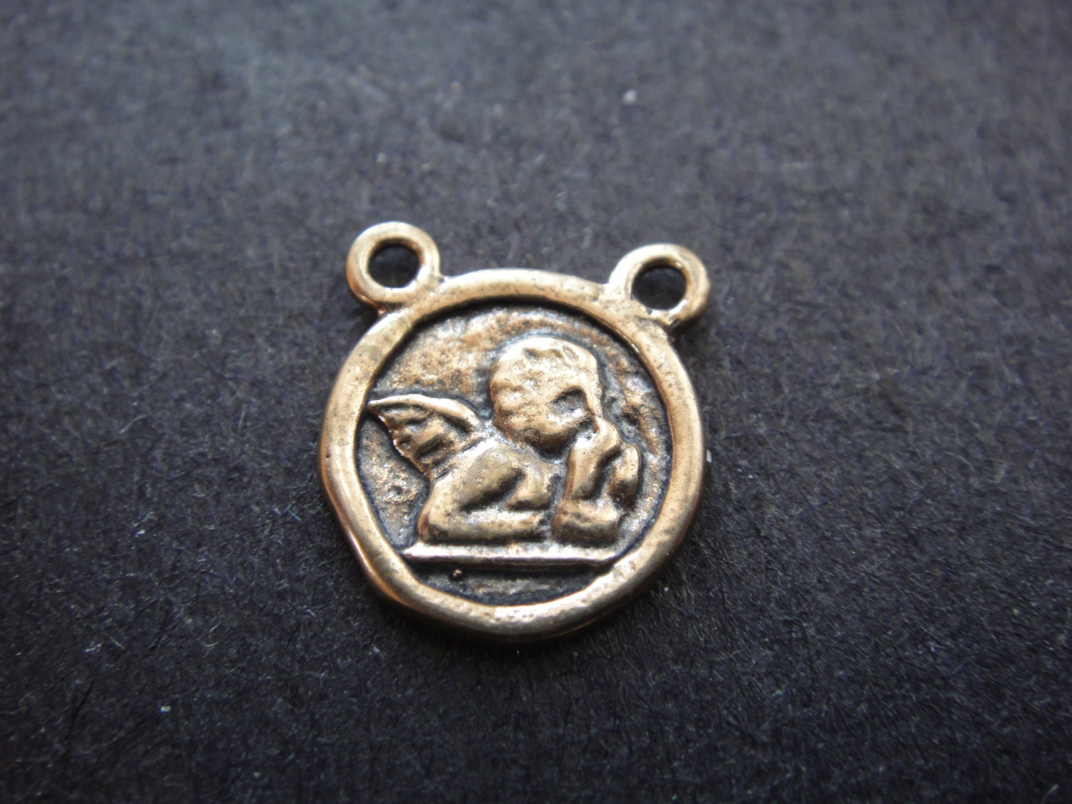 Solid Bronze Angel Connector Bronze Angel Angel Angel - Etsy