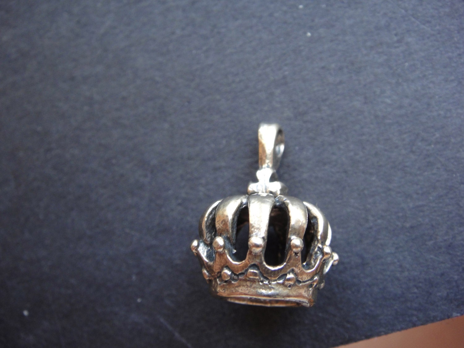 Solid Bronze Crown Crown Bronze Crown Bronze Crown Charm - Etsy