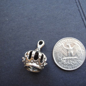 Solid Bronze Crown Crown Bronze Crown Bronze Crown Charm - Etsy