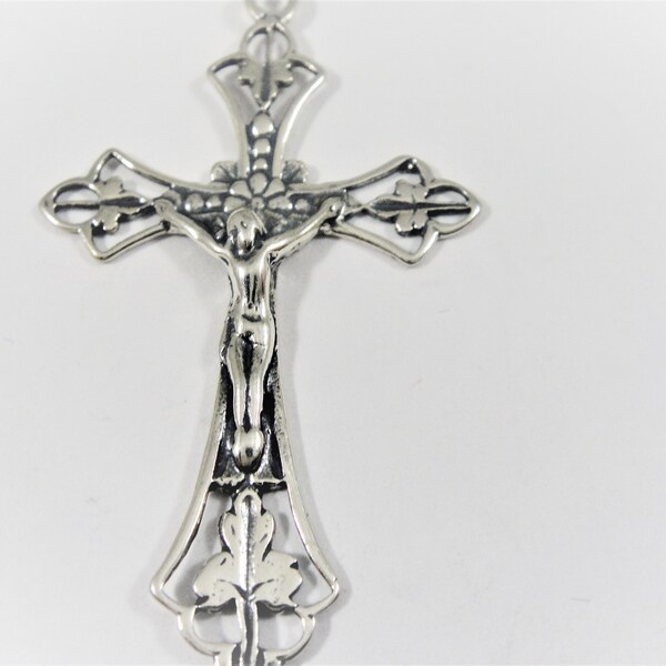 Cross Silver - Etsy