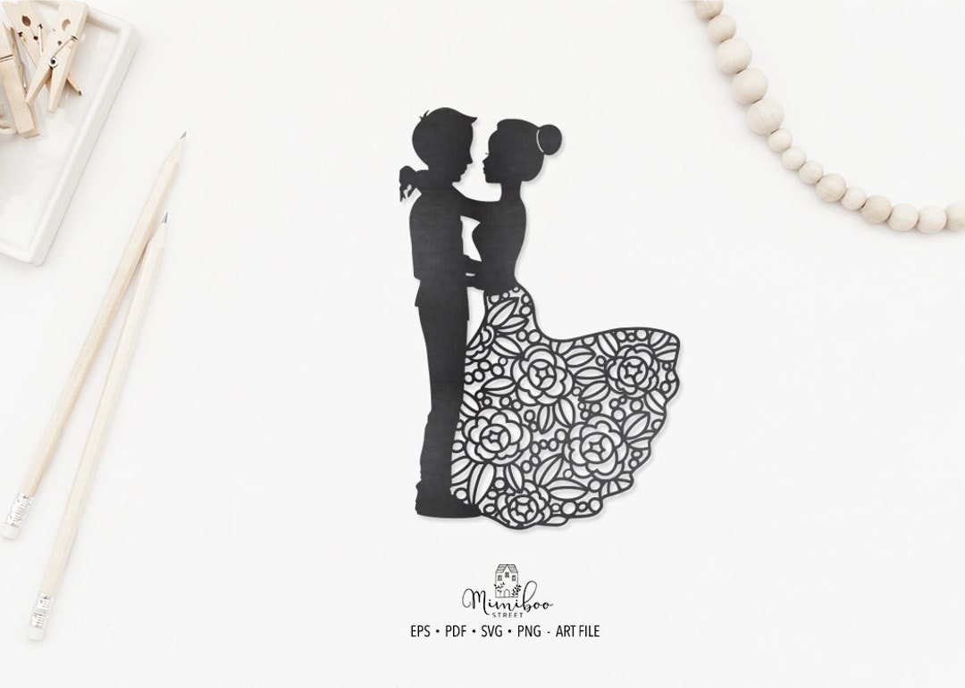 Plotterdatei Hochzeit Plotterdatei Hochzeit Plotterdatei Scherenschnitt Silhouette Cameo Cricut ...