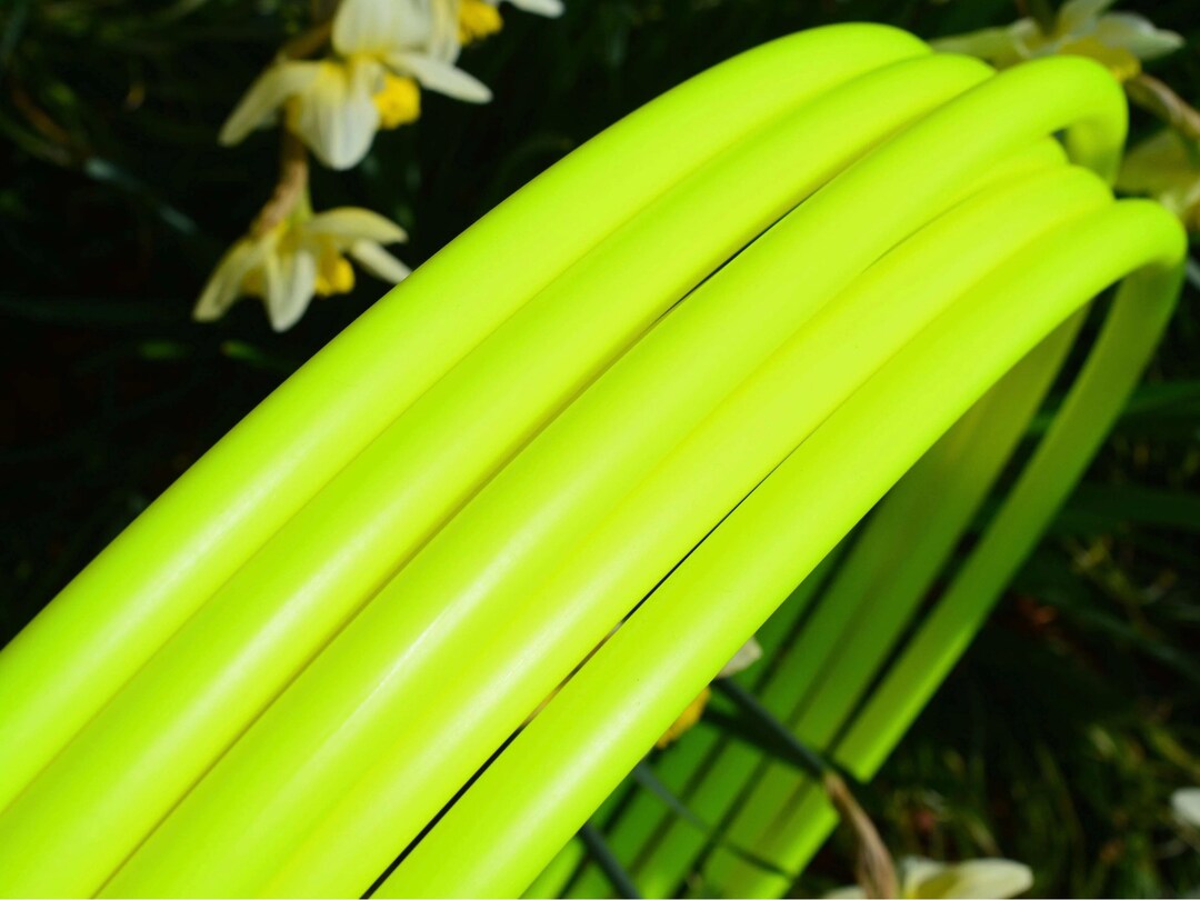 UV Yellow Polypro Hoops | 5/8 + 3/4 + 11/16 Diameter | Custom Size ...