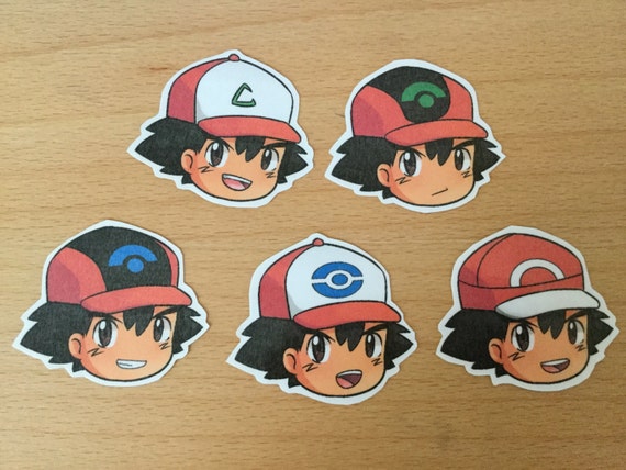 Ash Ketchum stickers | Etsy