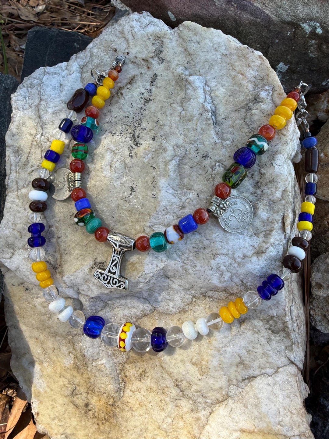 Birka Bead Viking Treasure Festoon Set - Etsy