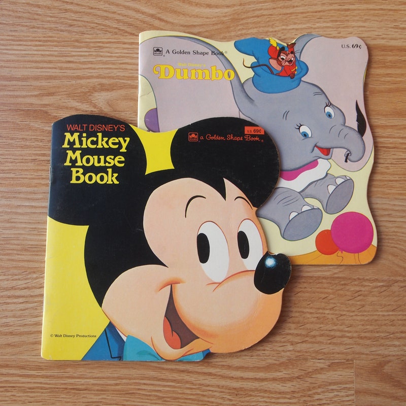 Golden Shape Books - Etsy