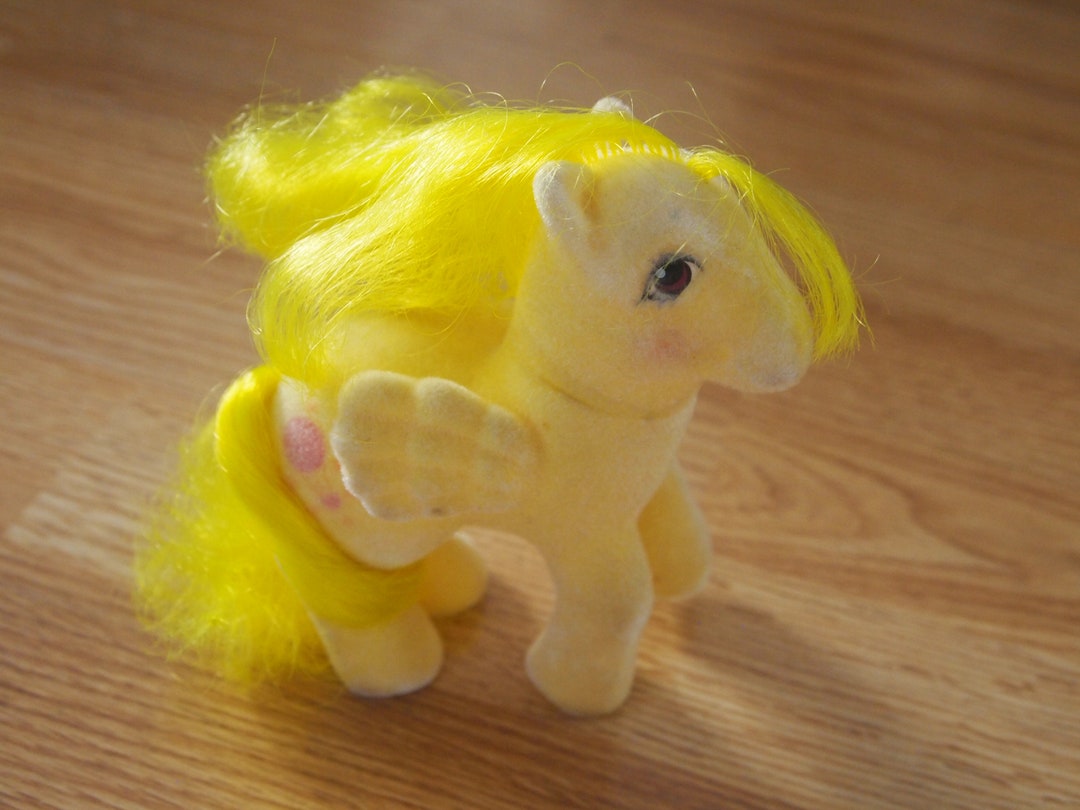 My Little Pony G1 so Soft Lofty Hasbro Vintage Ponies Flocked - Etsy