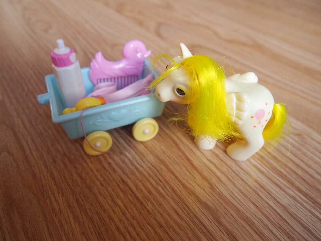 My Little Pony Baby Lofty Baddy Bye Eye Hasbro Vintage Ponies With ...