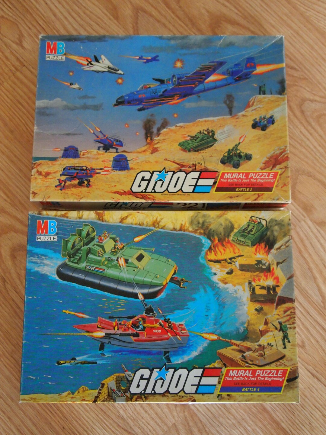 Set of Two GI Joe 221 Piece Mural Vintage Puzzles - Etsy