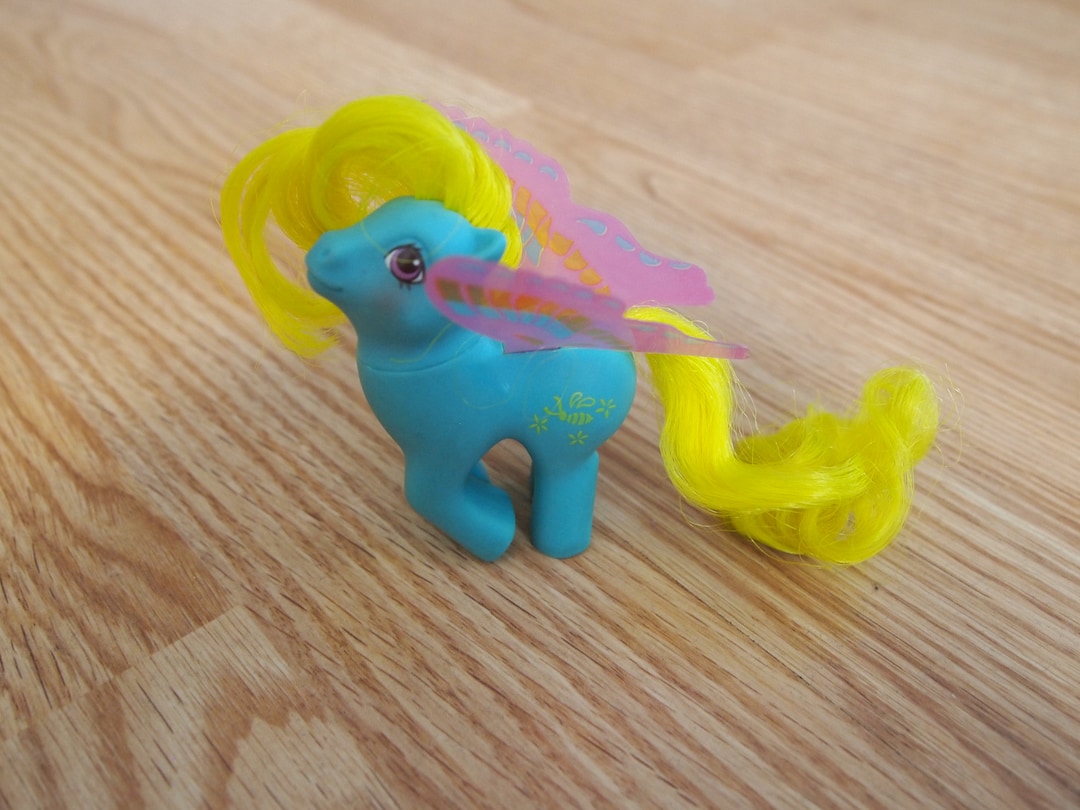 My Little Pony Windy Wing Pony Buzzer Hasbro Vintage Ponies - Etsy
