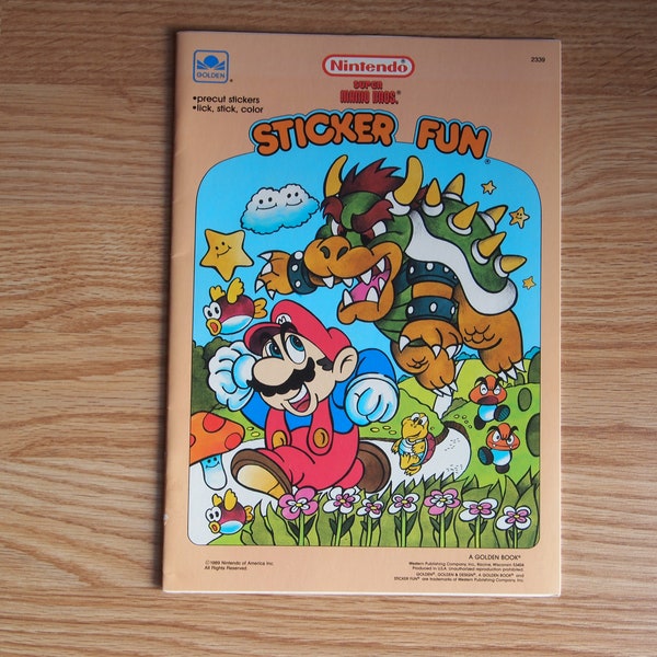 Super Mario Brothers Stickers - Etsy