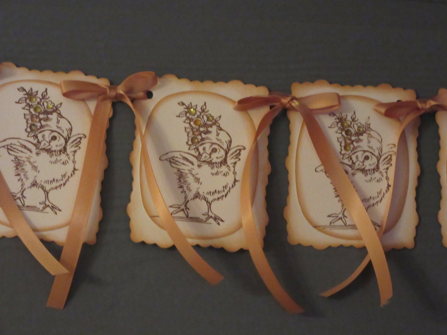 Spring Chick Banner, Chicks Banner, Spring, Chicks, Occasion Banner ...