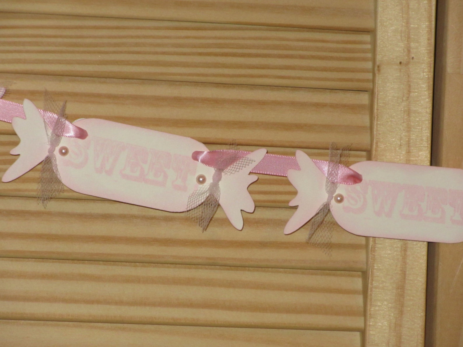 Sweet Banner, Buffet Table Banner, Sweets Buffet Table, Garland, Baby ...