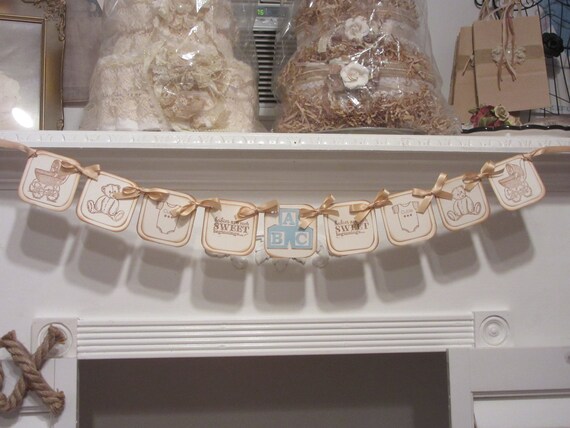 Baby Shower Banner It's A Boy Baby Shower | Etsy