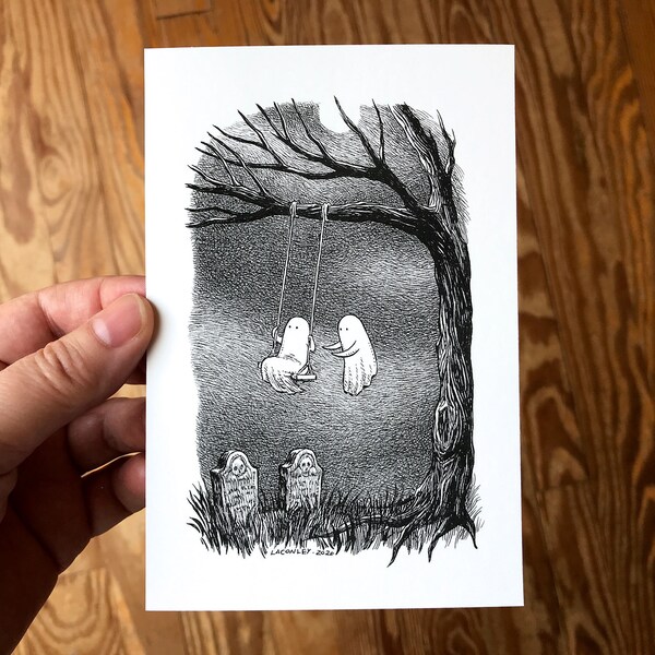Spooky Art - Etsy