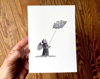 Flying Grim Reaper - Etsy