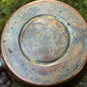 Vintage Copral Copper Teakettle With Brass and Wood Handle, Made in ...