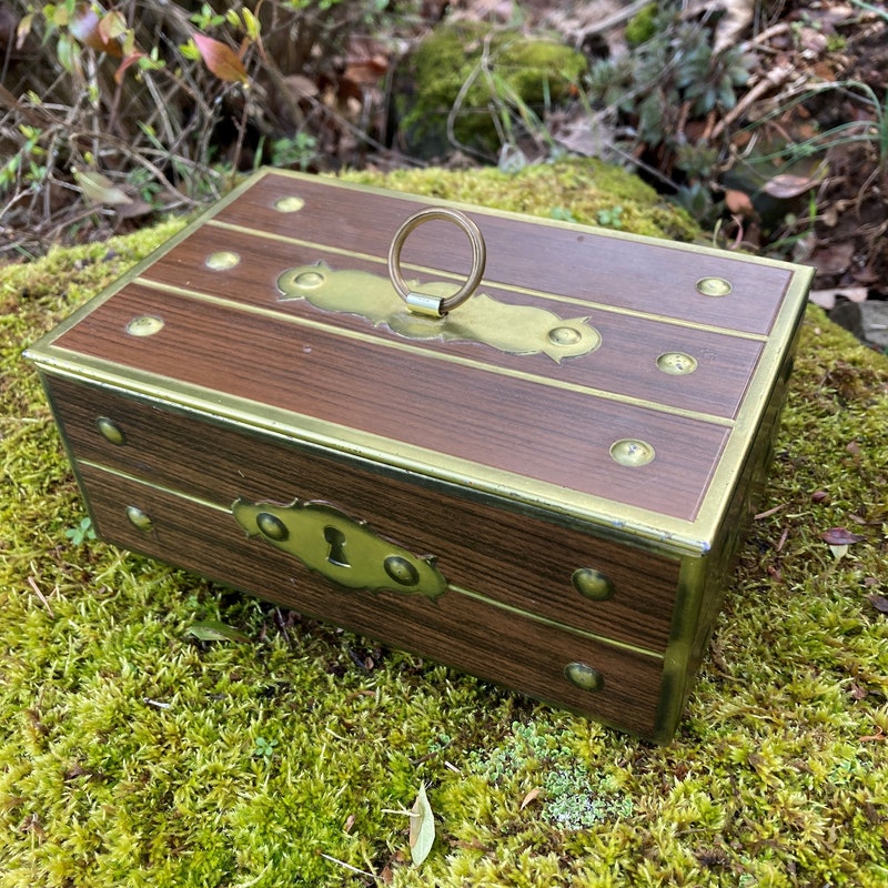 Large Tin Box - Etsy