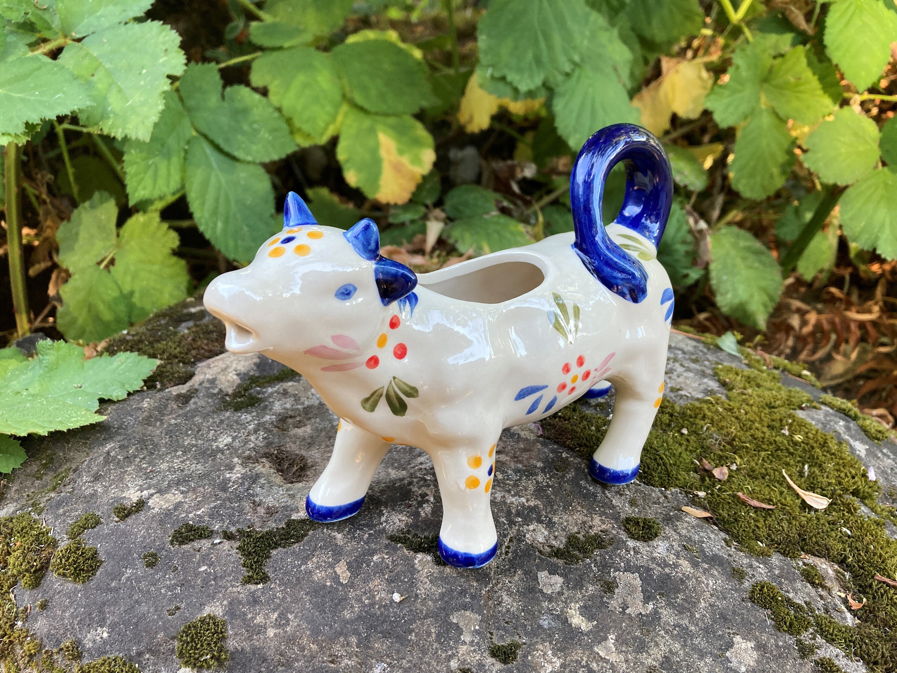 Cow Creamer Delft Windmill Bell