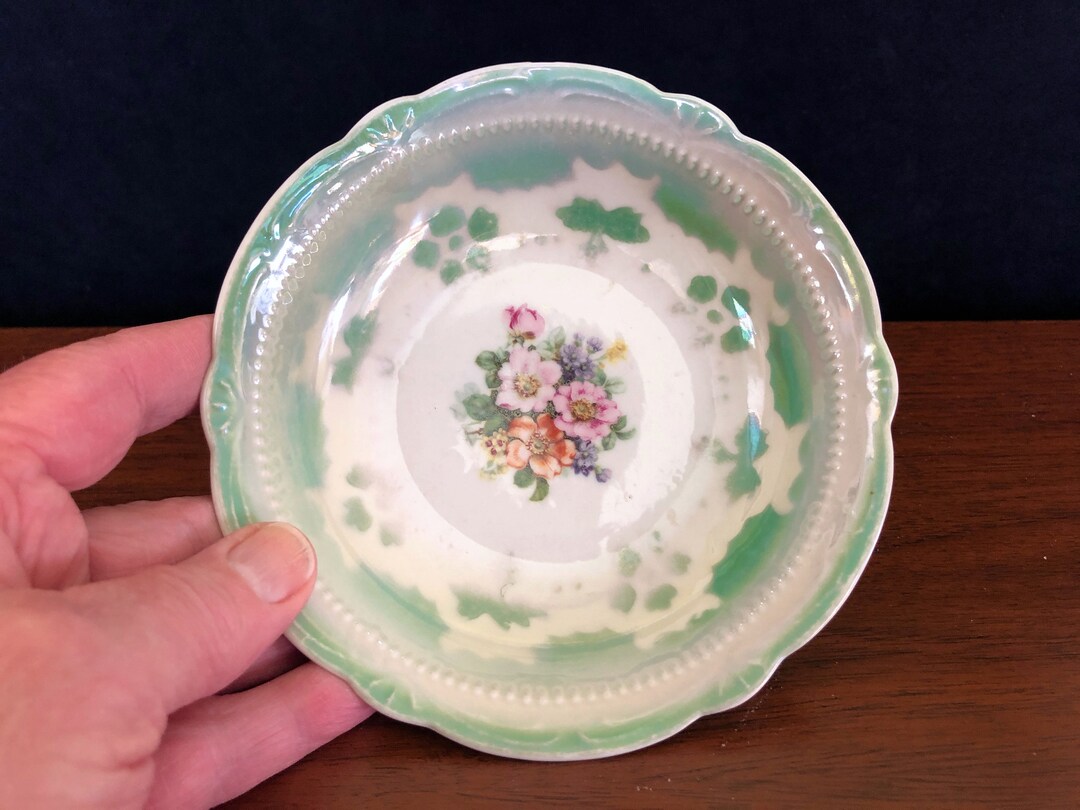 Vintage German Lusterware 5" Fruit/dessert Bowls, Set of Four - Etsy