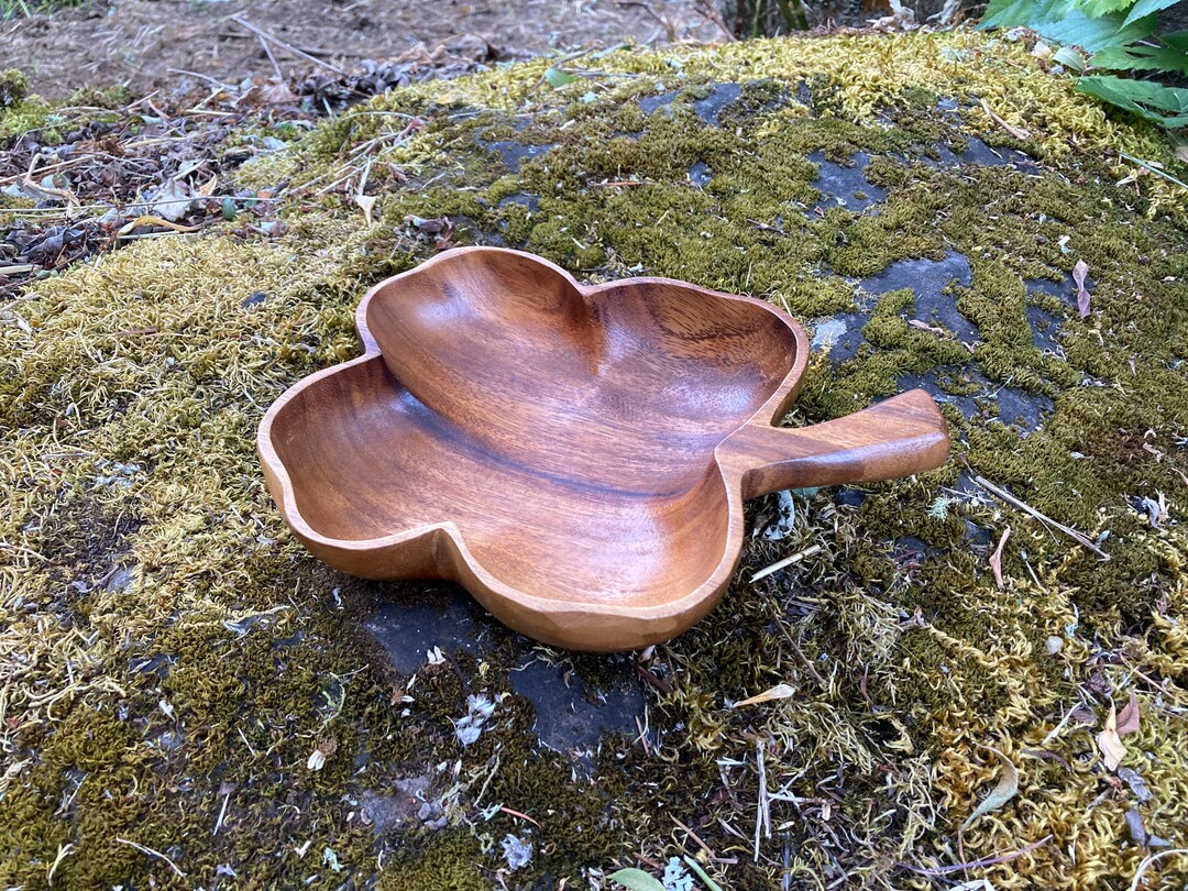 Vintage Handmade Filipino Kiln Dried Monkey Pod Wood 4-leaf Clover ...