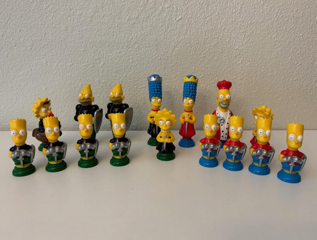 Vintage 1991 "the Simpsons" Matt Groening 16 Collectible Replacement ...
