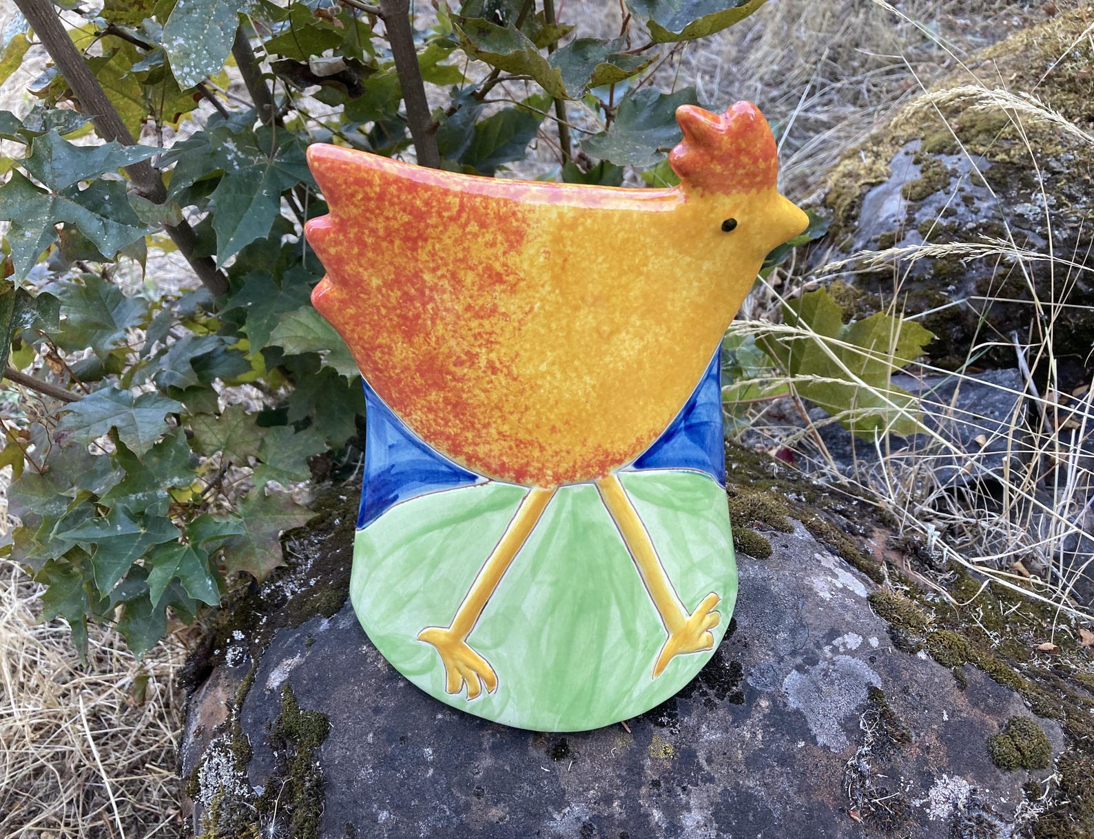 Molde Portugal Redware Kari Trestakk Norwegian Folk Art Pottery 9 ...