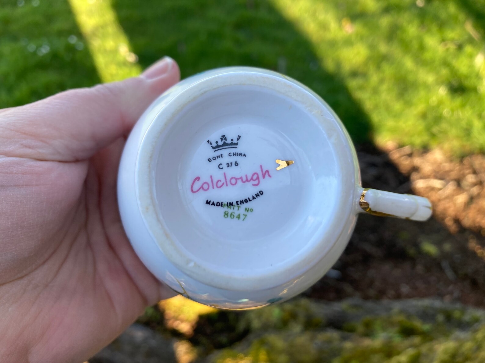 Vintage Colclough angela Teacup Saucer & Side - Etsy