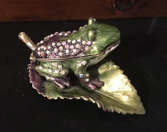 Frog Trinket Box | Etsy