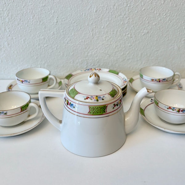 Vintage Childrens Tea Set Made in Japan - Etsy