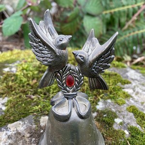 Vintage 2002 Kirk Stieff Bell-shaped Silver-plated Music Box W/ Two ...