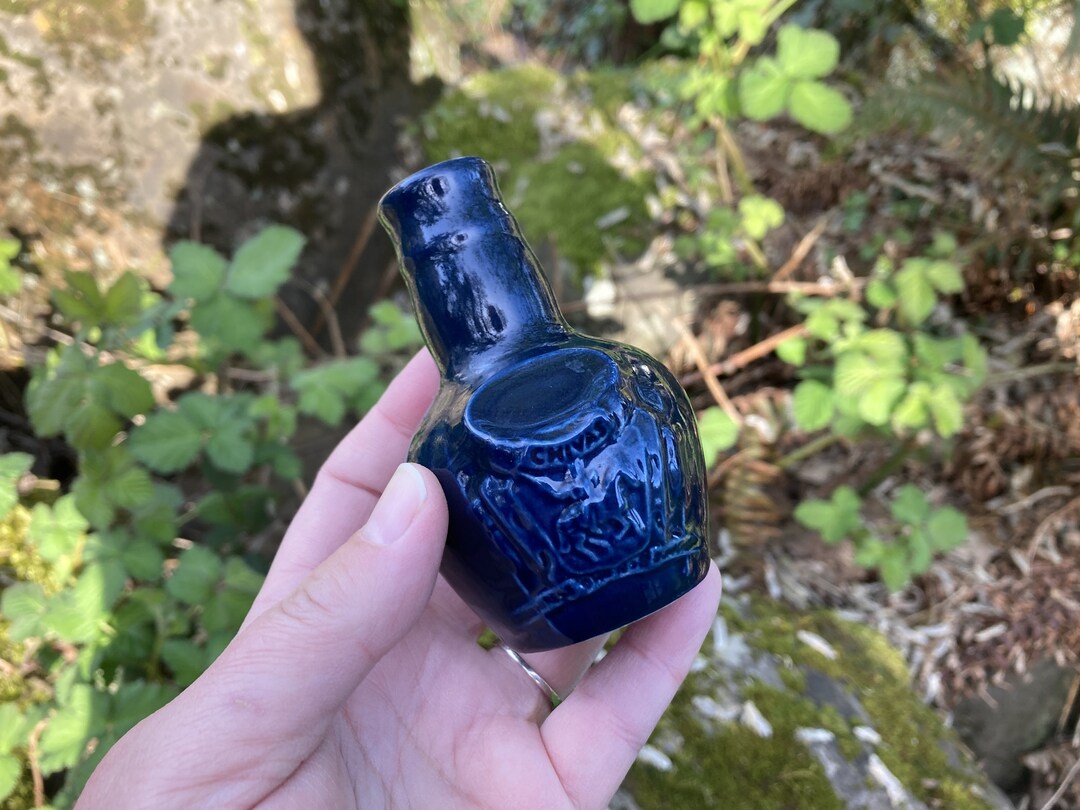 Vintage Wade Chivas Brothers Small 50ml Blue Pottery EMPTY Liquor ...