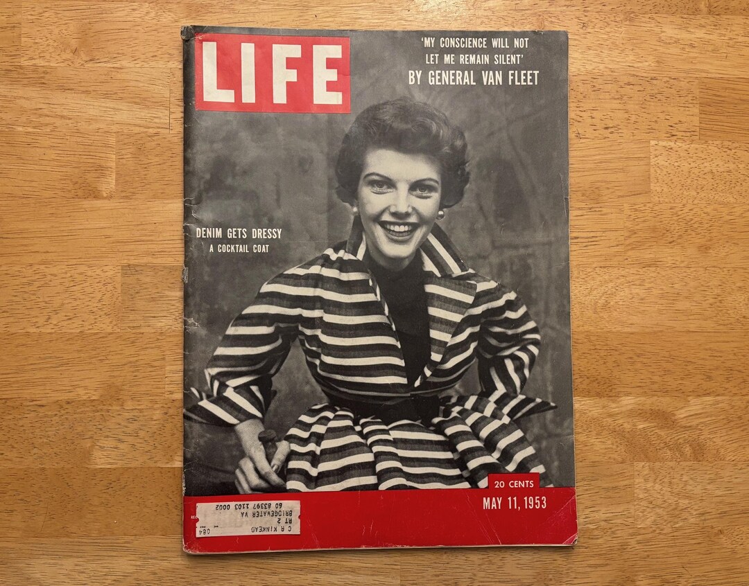Vintage Life Magazine, May 11, 1953 - Etsy