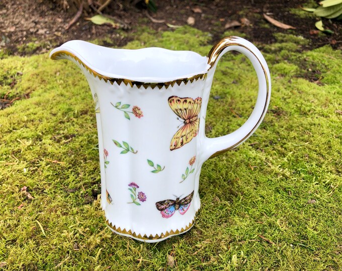 Vintage I. Godinger & Co. "primavera" 16oz. Porcelain Pitcher With ...
