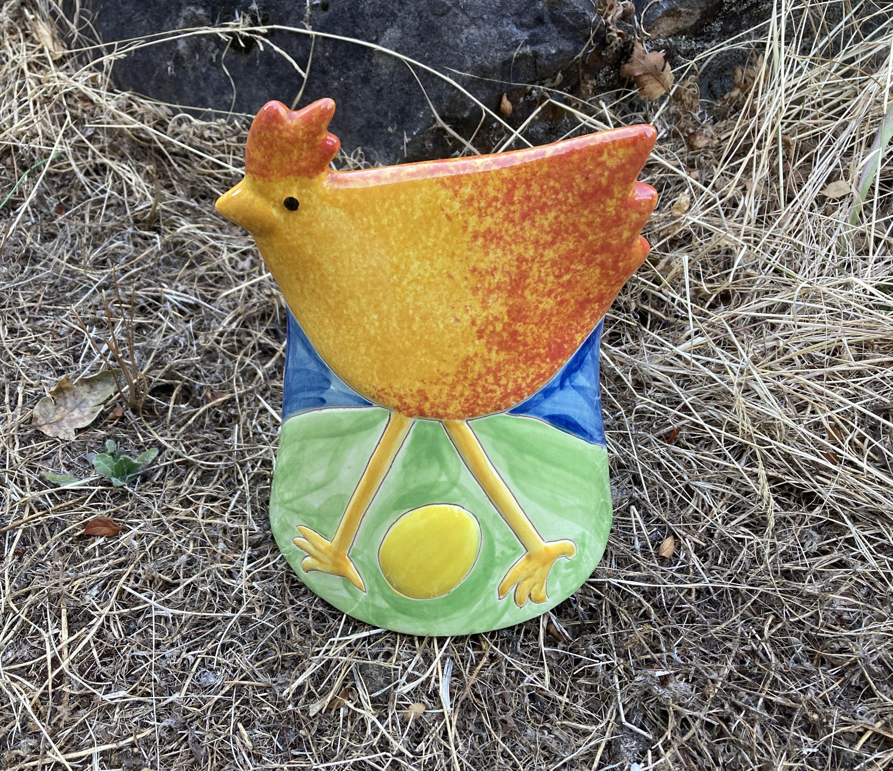 Molde Portugal Redware Kari Trestakk Norwegian Folk Art Pottery 9 ...