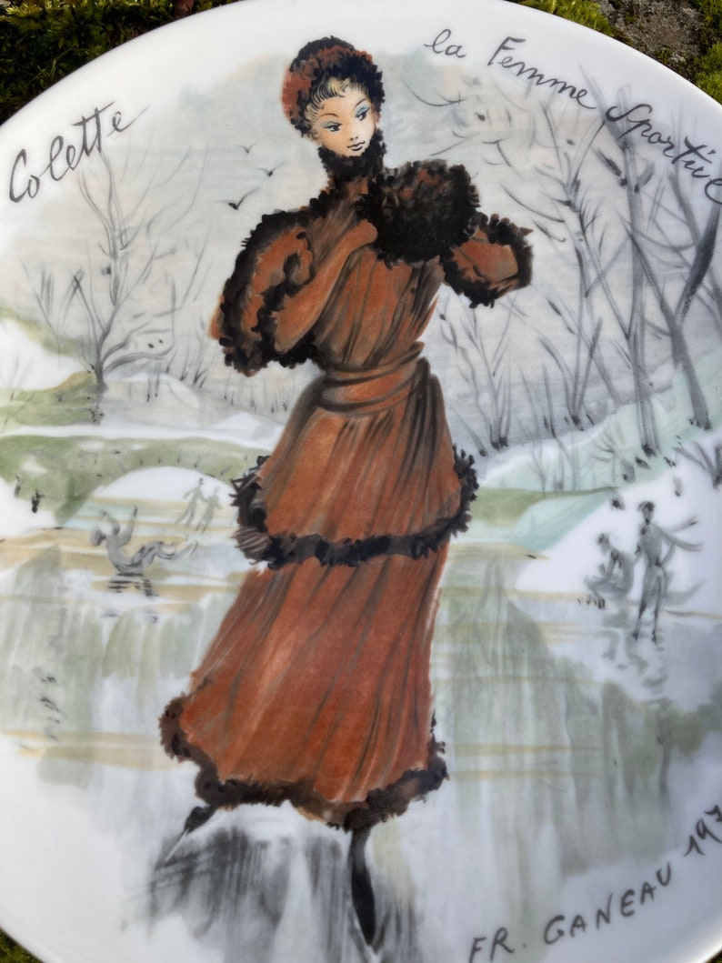 Vintage 1970's Henri D'arceau Limoges "women of the Century ...