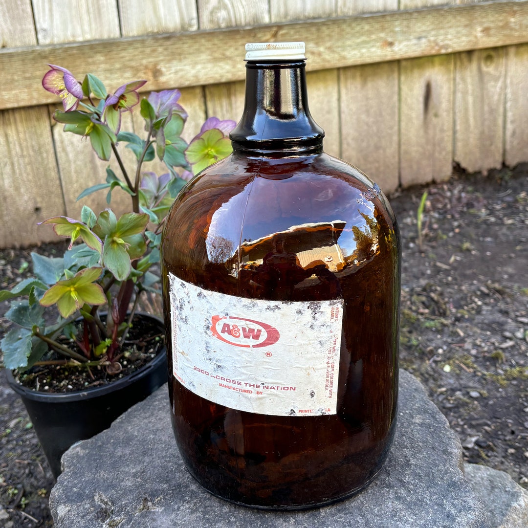 Rare! Vintage 1970s A&W Root Beer One Gallon "2300 Across the Nation ...