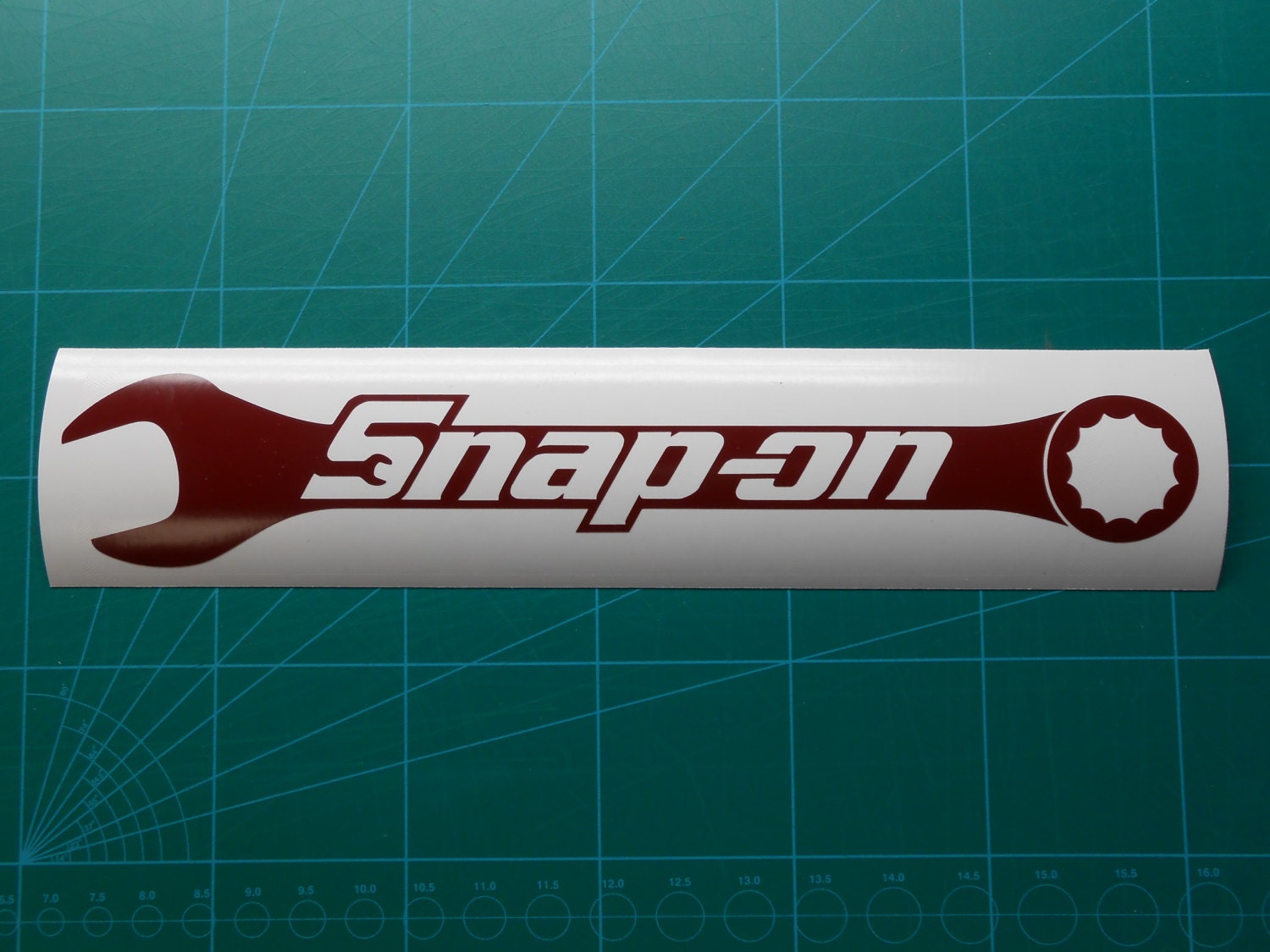 Snap on Wrench Logo Decal 3 Sizes 12 Colors FREE | Etsy