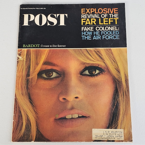 Brigitte Bardot Post - Etsy